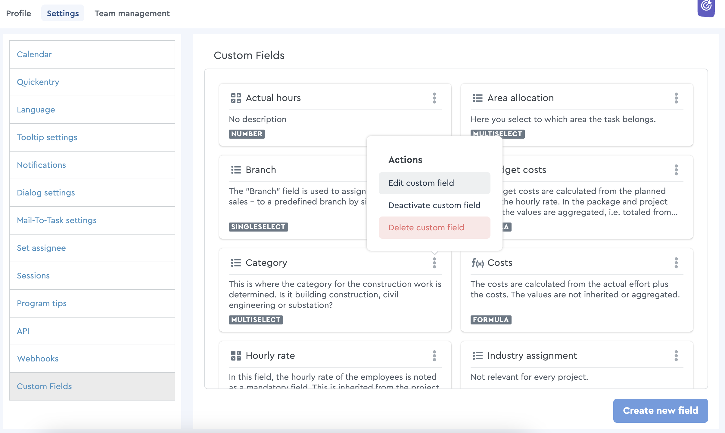 How to Edit Custom Fields